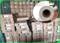 China White Paper 20LB Bond Rolls With 2'' Paper Core For HP Length Custom - Made for sale