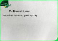 China 30lb 48.8gsm Loose And Thin Smooth Surface Newsprint Paper For Packing Flower for sale