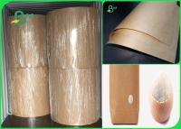 China 80gsm Good Breakage Resistance High Strength Brown Kraft Paper For Bags for sale