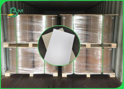 China 250gsm to 400gsm Duplex Board One Side Grey Good Stiffiness In Jumbo Reels for sale