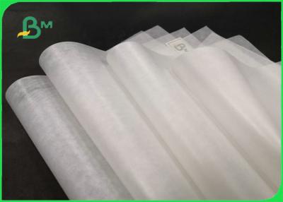 China 40gsm Natural White Greaseproof Paper For Burger Wrapping 76CM Food Safe for sale
