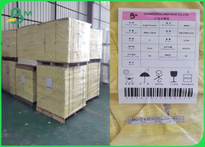 China 100g + 15g Single PE Poly Coated White & Brown Kraft Paper Roll For Food Bags for sale