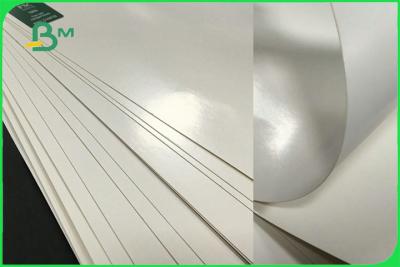 China FDA 300gsm Ivory One Side Coated White Board PE GC1 Paper For Paper Bowl for sale