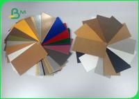 China MOQ 1 Yard 0.3mm 0.55mm Fiber Colored Washable Kraft Paper For Bag Design for sale