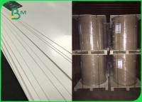 China 100 % Pure Wood Pulp White PE Coated Paper For Making Cup Plate 300gsm for sale
