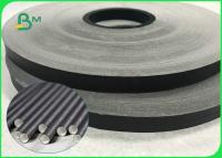 China Grade AAA 60gsm 15mm Food Grade All Black MG Kraft Paper Roll For Straws for sale