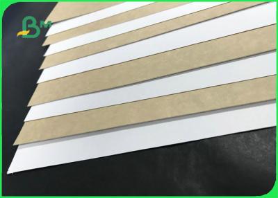 China Virgin Pulp 300gsm 365gsm White Top Kraft Liner For Packing Food for sale