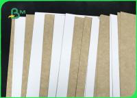 China Hard Stiffness 250gsm - 365gsm Coated White Top Kraft Liner For Food Packages for sale