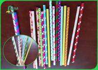 China 60gsm Various Colors Drinking Straw Paper Jumbo Rolls And 15mm For Party for sale