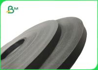 China Reusable 60gsm Solid Black Color Straw Paper Strong Waterproof FDA Certificate for sale
