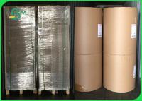 China 375gsm Good Stiffness No Deformation Brown Kraft Paper For Packing Box for sale