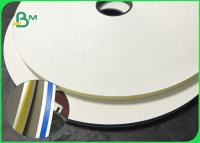 China Eco - Friendly 100% Safe 15MM 60GSM MG Kraft Paper Roll For 6MM Straws for sale