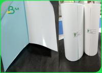 China 80gsm / 90um Waterproof Oil Proof PVC Resistant Thermal Sticker Paper For Labal for sale