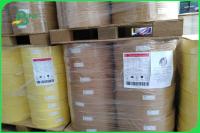 China 60gsm 120gsm Food Grade Brown Kraft Paper Roll Making Straw Biodegredable FDA for sale
