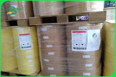 China 60gsm 120gsm Food Grade Brown Kraft Paper Roll Making Straw Biodegredable FDA for sale
