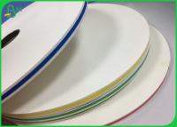 China 15MM 100% Saft Straw Paper Roll / Raw Material For Paper Straw for sale