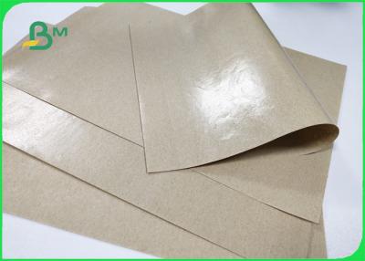 China 60g 150g 36'' White & Brown Kraft Paper In Rolls Coating PE Moistureproof for sale
