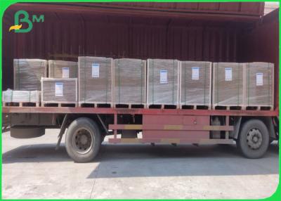 China 1.2mm High Stiffness Shiny Blue Solid Paper Board For Carton Box for sale