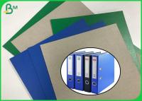 China Blue / Green / Red Cardboard 1.2mm 1.4mm 2mm Lacquered Finish Solid Paperboard for sale