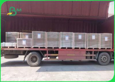 China 250gr Coated Duplex Board With Surface Brown Color / C1S Board With Gray 1000mm for sale
