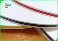 China Roll Size 15mm 60gsm Degradable Colored Kraft Paper For A Straw Tubes for sale