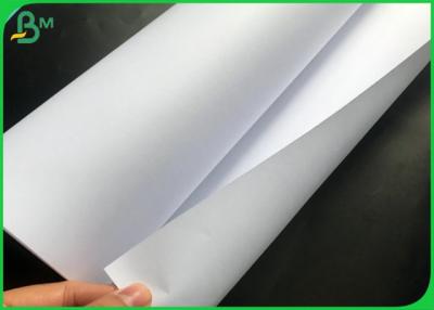 China Large Format Greyish White Bond Plotter Paper 45g 60g 70g 80g For Engineering for sale