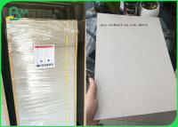 China Plain Grey Board Recycled 2.0mm 1250gsm Hard Stiffness Paperboard for sale
