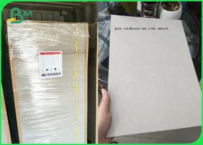 China Plain Grey Board Recycled 2.0mm 1250gsm Hard Stiffness Paperboard for sale