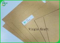 China Food Grade Box Board Brown Roll Kraft Craft Paper Sheet 130gr To 350gr Virgin Pulp for sale