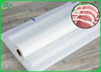 China 30gr 40gr White Color MG Butcher Wrapping Paper Roll For Meat for sale