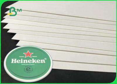 China Rapid Bibulous 0.4mm - 1.6mm Absorbent Paper In Sheet For Hotel Coaster for sale