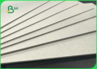 China 70 * 100cm 0.6mm 0.8mm Rigid Uncoated Grey Board For Notebook Covers for sale