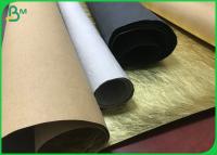 China Handbags Material Fabric Washed Paper Durable Roll Washable Kraft Paper 0.5mm for sale