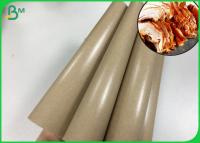 China 80gsm Oilproof PE Laminated Kraft Paper Reel To Roast Duck Wrapping for sale