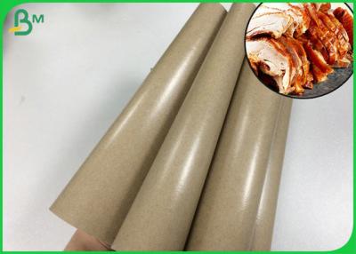 China 80gsm Oilproof PE Laminated Kraft Paper Reel To Roast Duck Wrapping for sale