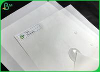 China Mineral - Based Nature White bleached Stone Paper 200um Waterproof Paper Sheet for sale