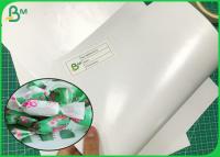 China 50G Paper Craft + 15G PE Coated FDA Sugar Packaging Paper With Stick Resistant for sale