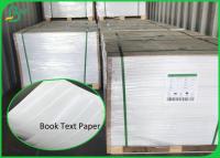 China Uncoated Rolling 20LB 22LB 50LB Book Text White Offset Print Paper 90CM 100CM for sale