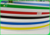 China Size 15mm 60gsm Biodegradable Colored Straw Paper Roll For Making A Straw for sale