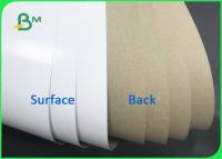 China Good Stiffness 140gsm 170gsm Coated White Top & Uncoated Liner Paper For Cartons for sale