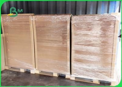 China 350 / 400 / 450gsm Virgin Kraft Liner Paper 68 * 86cm Virgin For Coffee Packages for sale