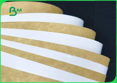 China Virgin Wood Pulp 250gsm 300gsm White Top Kraft Liner For Packages Box for sale