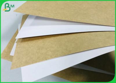 China Anti - Folding White Top Pure Kraft Liner Sheet 200g 250g For Luxury Box for sale