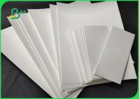China High Stiffness Super White Plain Absorbent Paper 1.6mm 2.0mm With ISO for sale