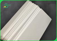 China High Stiffness Super White Plain Absorbent Paper 1.6mm 2.0mm With ISO for sale
