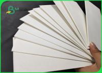 China High Stiffness Super White Plain Absorbent Paper 1.6mm 2.0mm With ISO for sale