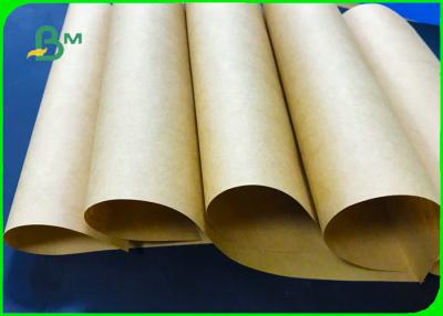 China 80gsm 120gsm 61 * 86cm Brown Kraft Bag Paper For Packaging Food for sale