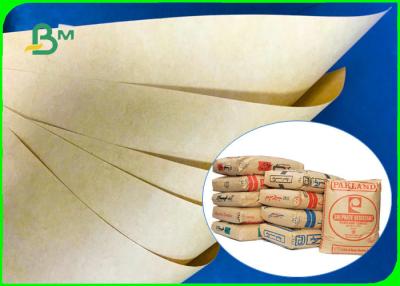 China High Tear Resistance 80gsm 90gsm Cement Kraft Paper for sale
