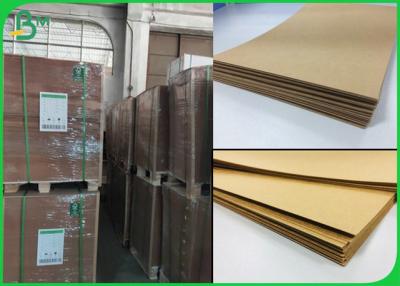 China 300g 350g Brown Color Carton Paper Sheet For Packing Box Material for sale