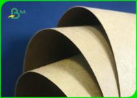China 250gsm - 400gsm Brown Uncoated Kraft Paper For Making Boxes for sale